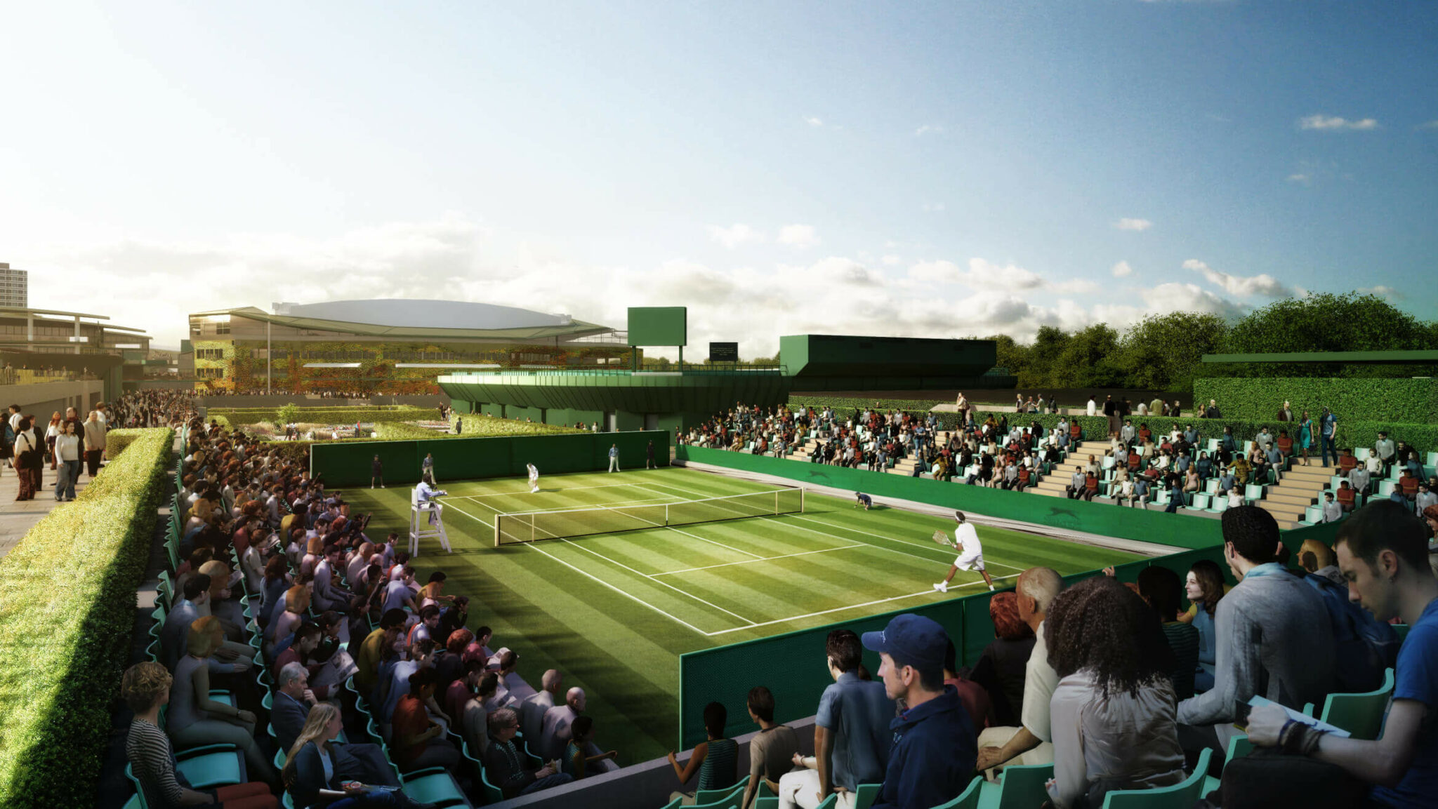 Wimbledon Master Plan – Grimshaw